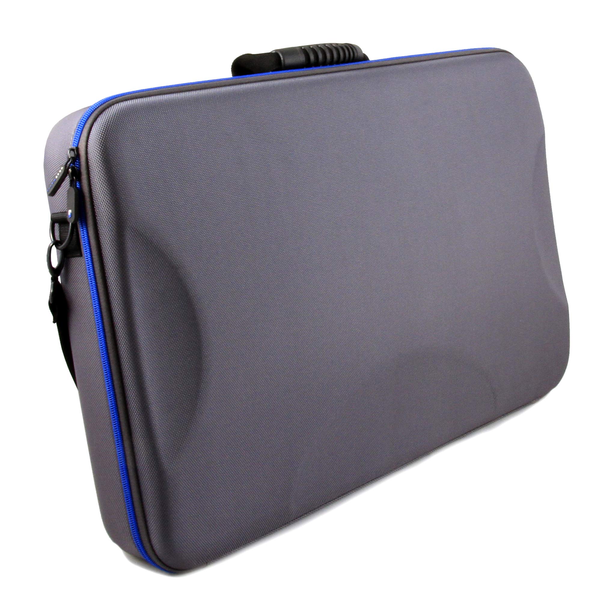 CASEMATIX DJ Controller Case Compatible with Pioneer DJ Controller DDJ-SR, SR2, REV1, DDJ-REV1, FLX4, Denon MC4000, Numark NVII, Mixtrack Pro3, NV Platinum With Adjustable Shoulder Strap
