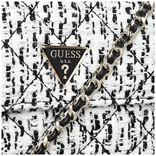 GUESS Cessily Micro Mini Black/White One Size