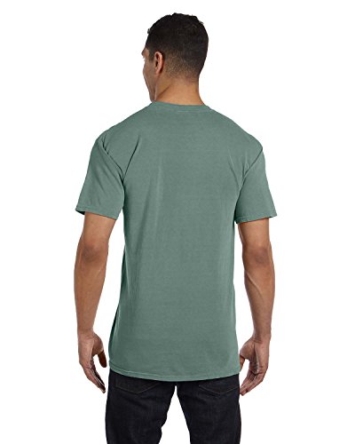 Comfort Colors Chouinard 6030 Adult Heavyweight Pocket Tee Light Green PgmDye X-Large