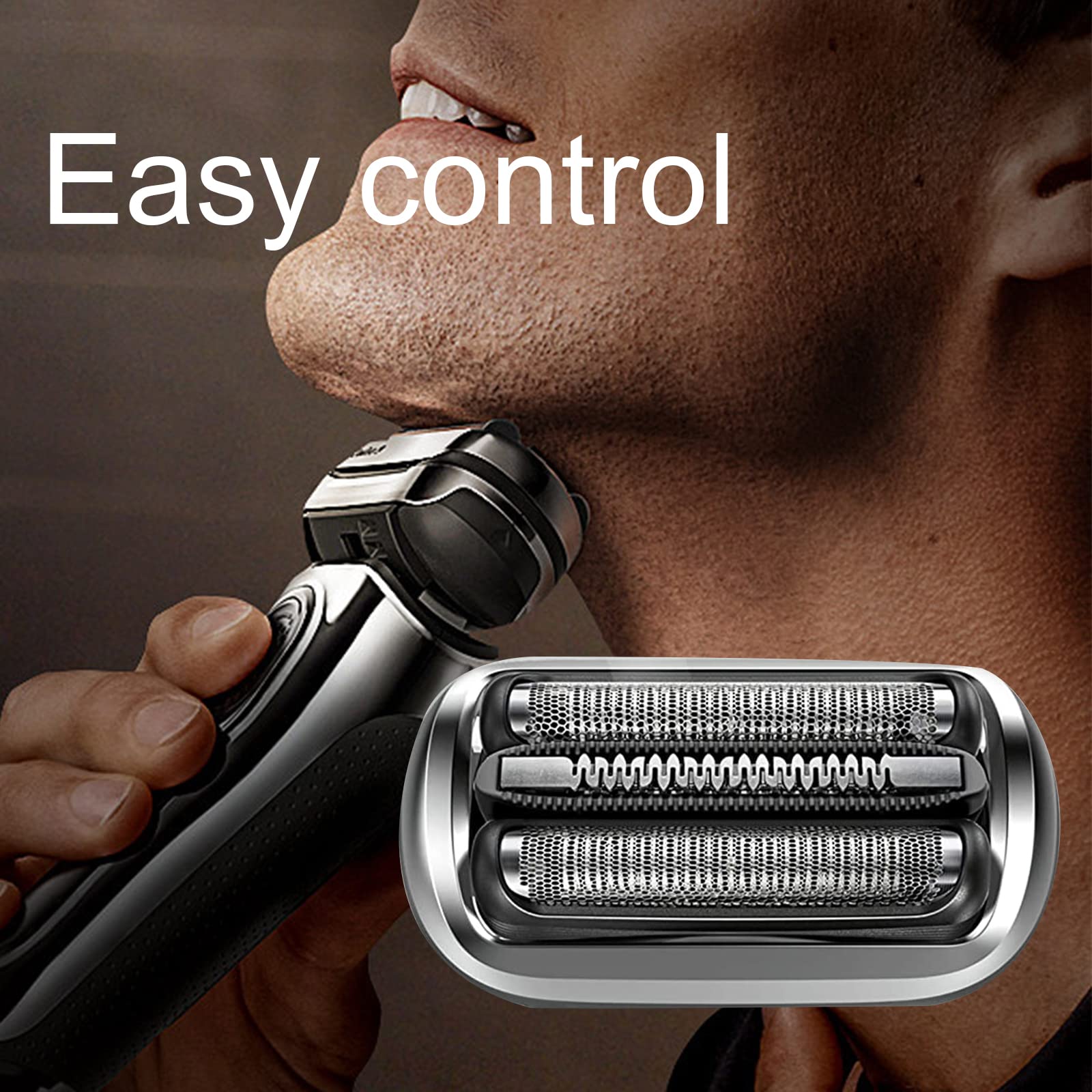 73S S7 Replacement Head Shaver Head Accessories for Braun S7 replacement head, Suitable for Braun series7 replacement head including 7020s, 7025s, 7085cc, 7027cs, 7071cc and 7075cc