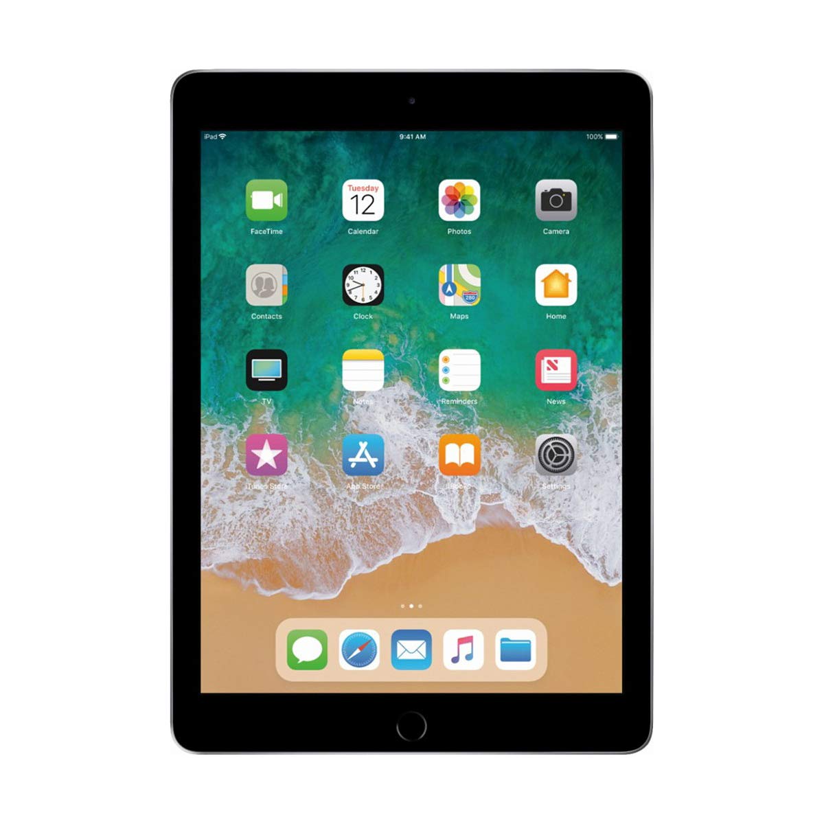 Apple 9.7" iPad (Early 2018, 32GB, Wi-Fi Only, Space Gray) MR7F2LL/A,Gray