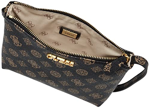 GUESS womens Lilica Bucket, Brown Logo, one size US