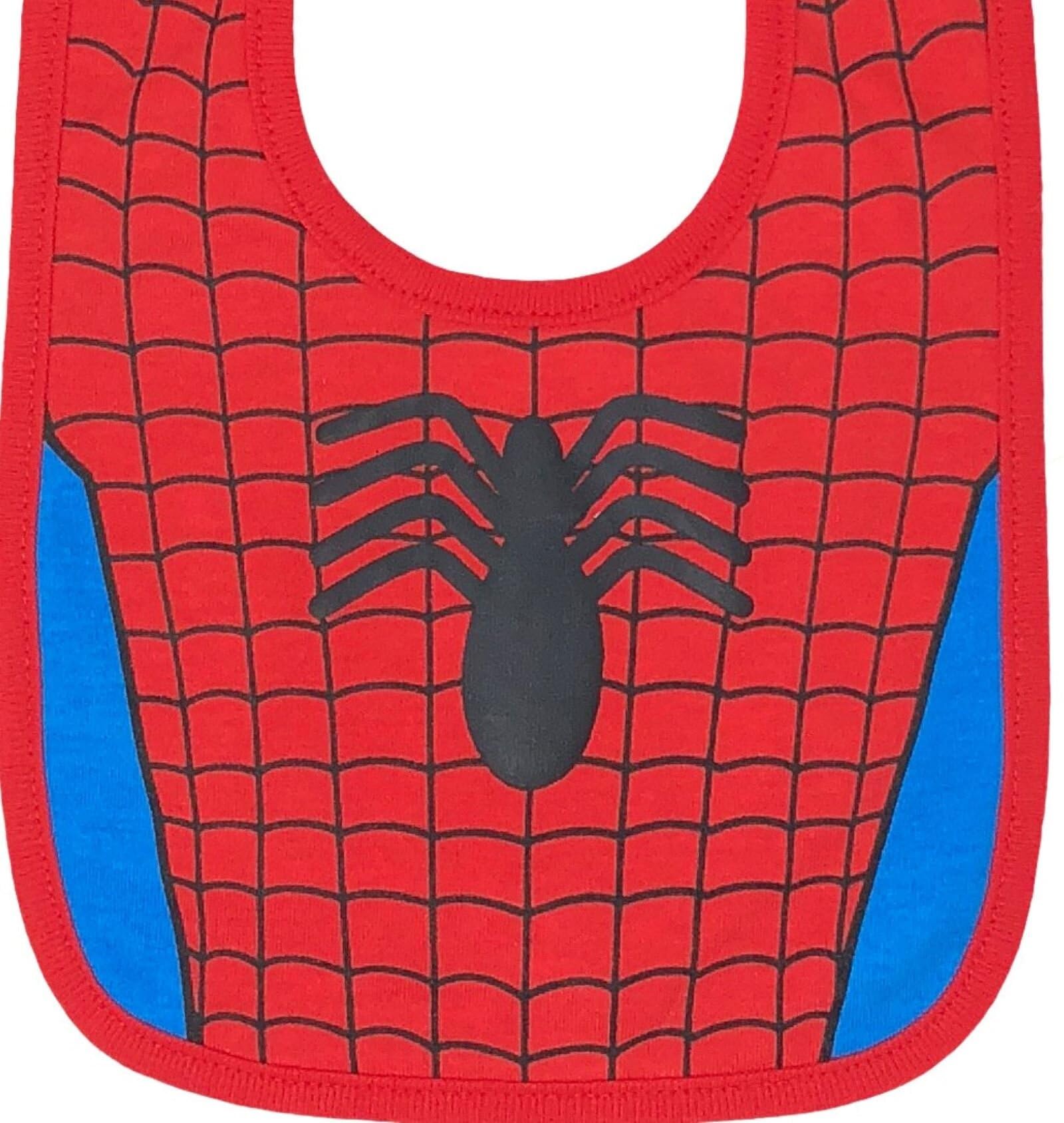Marvel Avengers Baby Boys' Bibs 6 Pack Spiderman Hulk Thor Iron Man Captain America