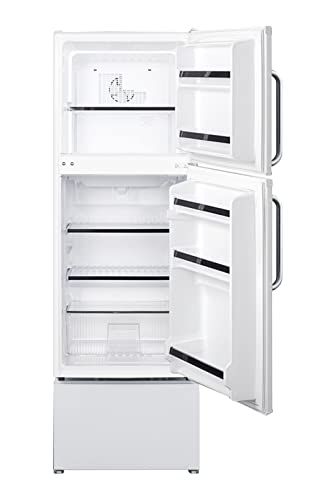 Summit Appliance FF711ESAL 19 inches Wide Senior Living Refrigerator-Freezer, Towel Bar Handles, No-Frost Operation, Interior light, ADA Compliant, Anti-tip Bracket, Adjustable Thermostat, White