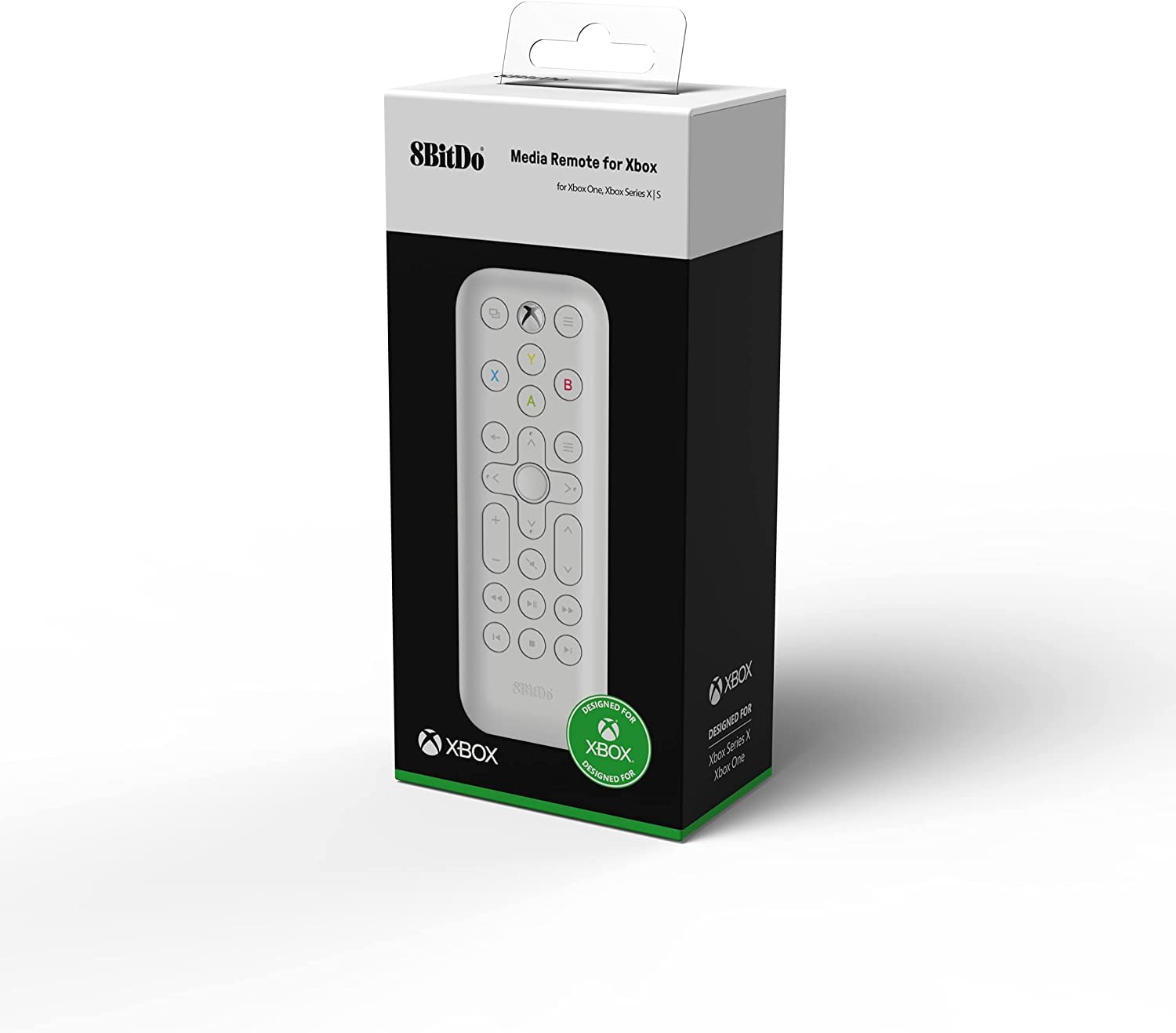8Bitdo Media Remote for Xbox One, Xbox Series X and Xbox Series S (White)