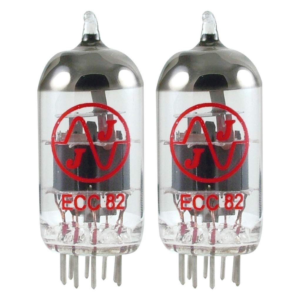 Brand New Gain Matched Pair (2) JJ Tesla Electronics 12AU7 / ECC82 Vacuum Tubes