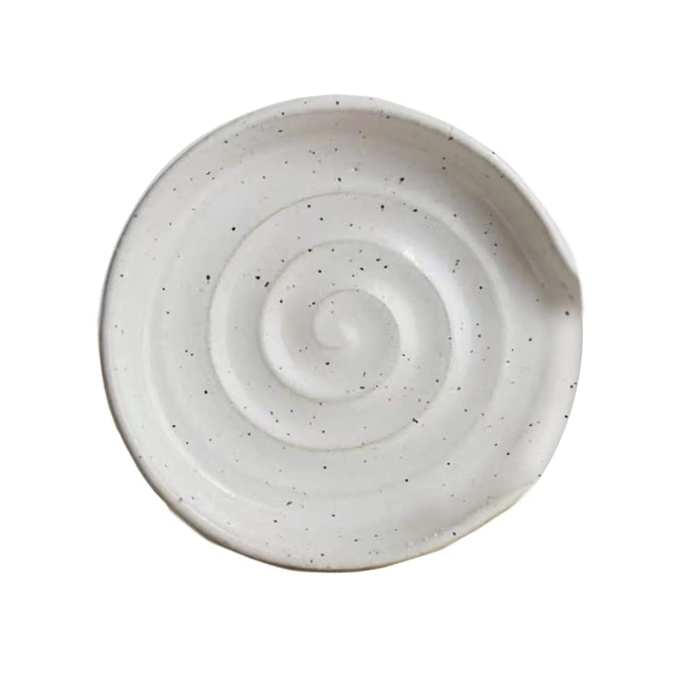 Ceramic Spoon Rest for kitchen, 3.9 Inches Spoon Holder for Stove Top, Coffee Spoon Rest, Spoon Cradle,Kitchen Accessories for Utensils-1