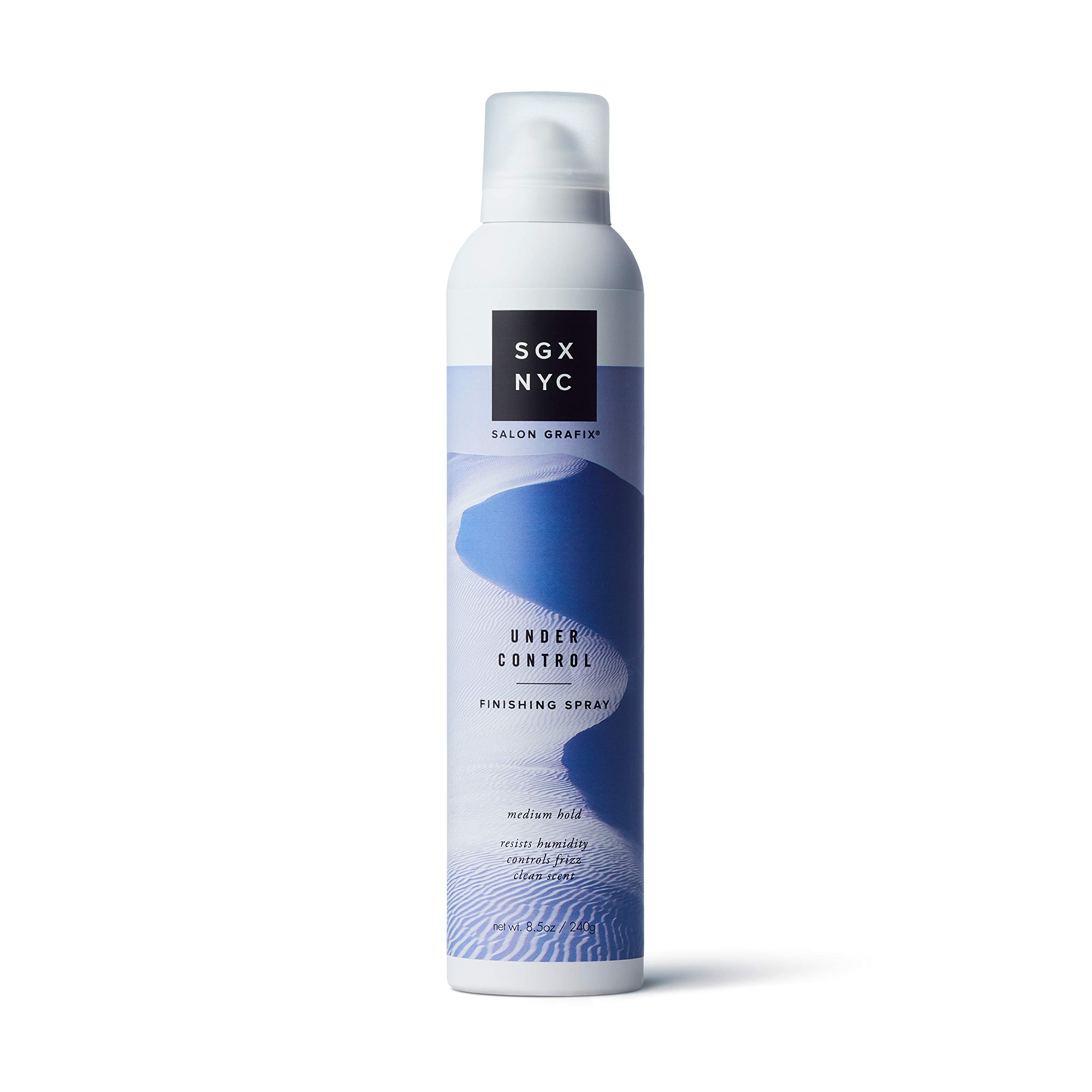 SGX NYC, Under Control, Medium Hold Finishing Spray for Long Lasting Hold (8.5 Ounce), 1 Pack