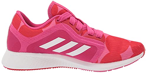 adidas Women's Edge Lux 4 x Marimekko Running Shoe, Team Real Magenta/White/Vivid Red, 6