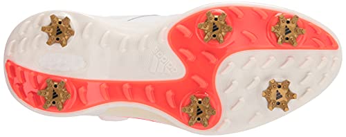 adidas Women's ZG21 BOA Golf Shoes, Footwear White/Core Black/Solar Red, 11