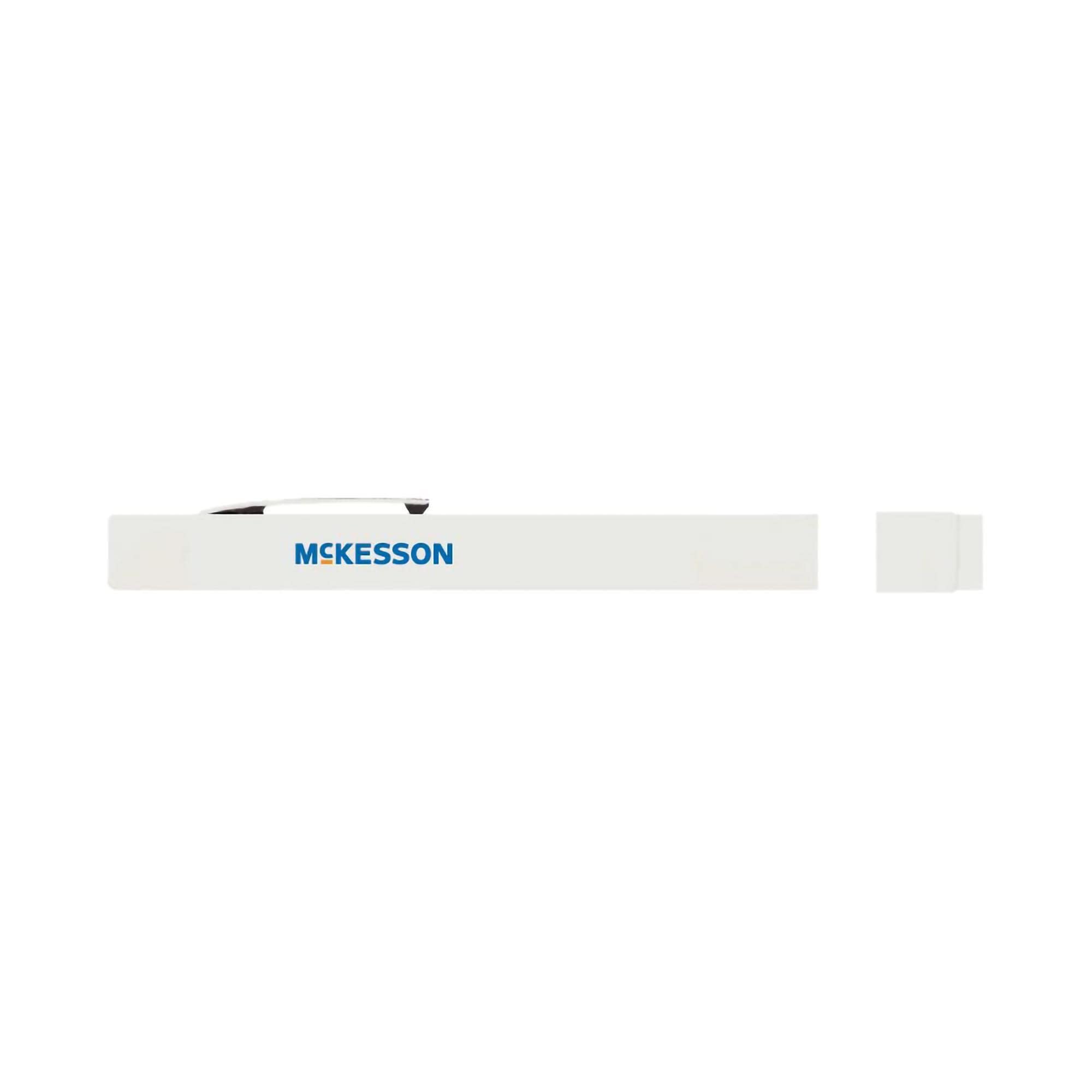 McKesson Medical Penlights for Nurses and Medical Professionals, Disposable Diagnostic Penlight, Cobalt Blue - Disposable 4.5 inch, 1 Count, 1 Pack