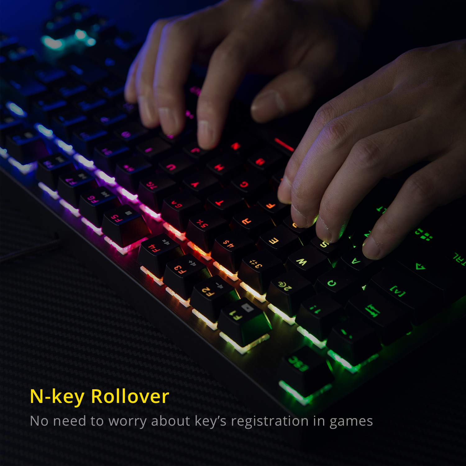 DREVO Tyrfing V2 Customizable RGB Compact 87 Keys Mechanical Gaming Keyboard USB Wired Tenkeyless Programming Macro Media Control Software Support Outemu Brown Switch Black