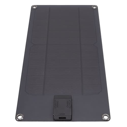 8W Solar Panels Charger Lights Photovoltaic Airplanes USB Power Bank Poles Solar Charging Panel 5V with Output Port Module Polysilicon for Battery Charging Panel Charger Power