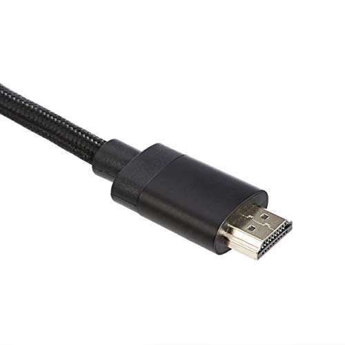 Amazon Basics Premium-Certified Braided HDMI Cable (18Gpbs, 4K/60Hz) - 10 Feet, Black