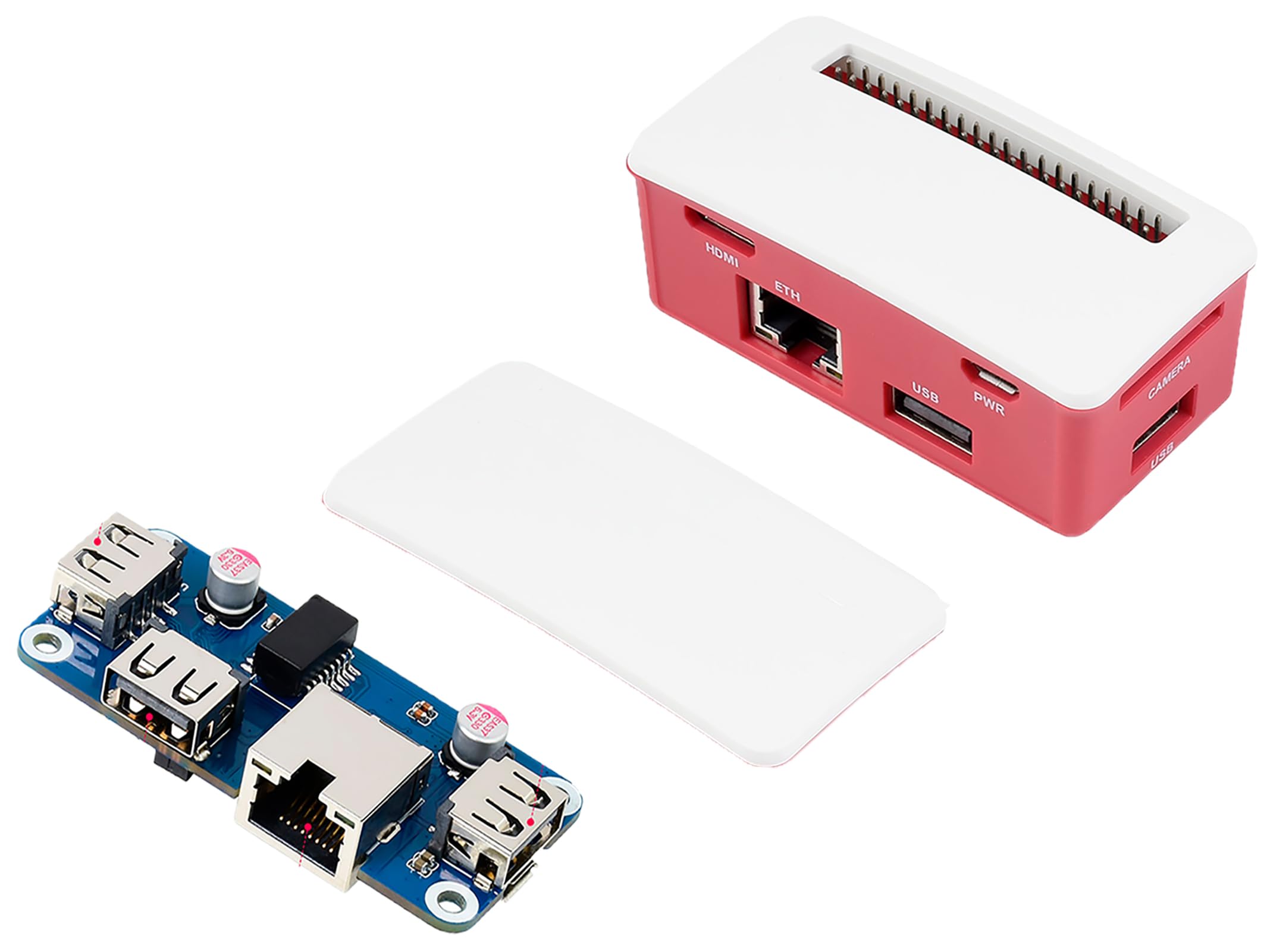 waveshare ETH-USB-HUB-Box for Raspberry Pi Zero Series