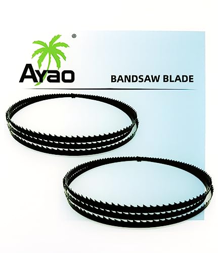 AYAO, AYAO 80-Inch X 1/4-Inch X 14TPI Band Saw Blade, 2-Pack