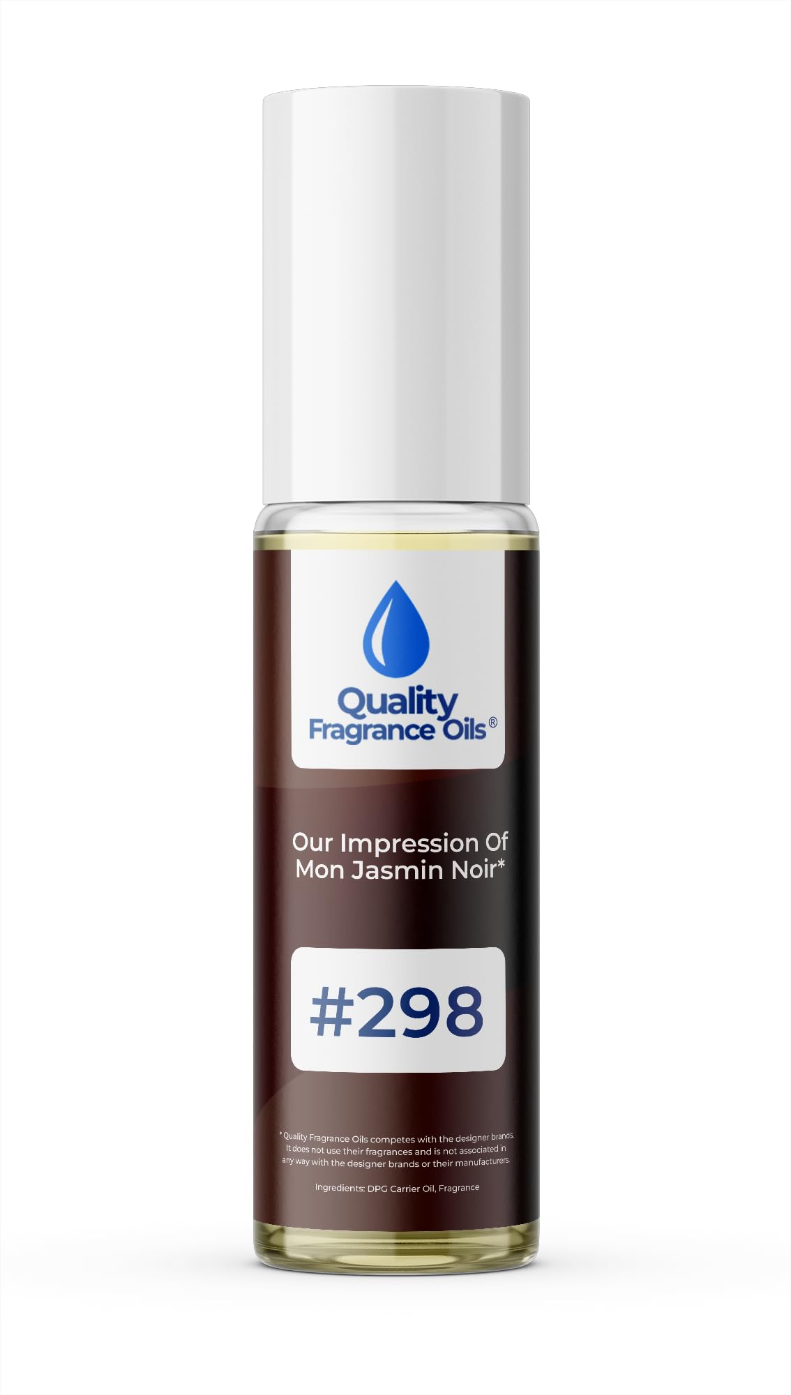 Quality Fragrance Oils' Impression #298, Inspired by Jasmine Mon Noir (10ml Roll On)