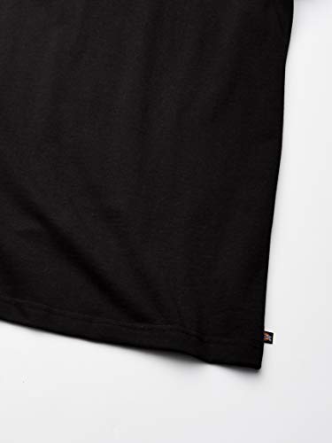 Dickies mens Short Sleeve Heavweight Crew Neck Big-tall Work Utility T Shirt, Black, 4X US