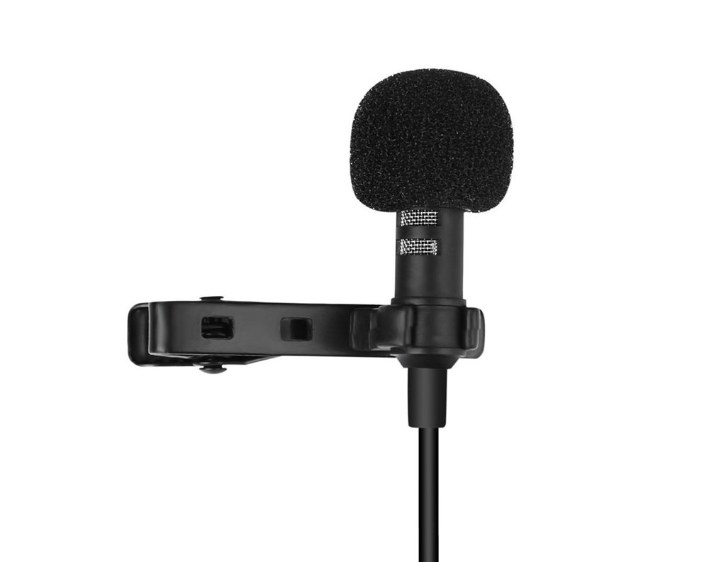 Actpe Lavalier Lapel Microphone Clip on Omnidirectional Condenser Mic Professional Compatible iPhone, Samsung Galaxy, Android Smartphones, DSLR Camera, Recording YouTube, Interview, Studio, Video