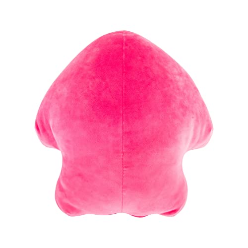 Club Mocchi-Mocchi- Nintendo Splatoon 3 Plush — Neon Pink Inkling Squid Plushie — Collectible Squishy — 15 Inch