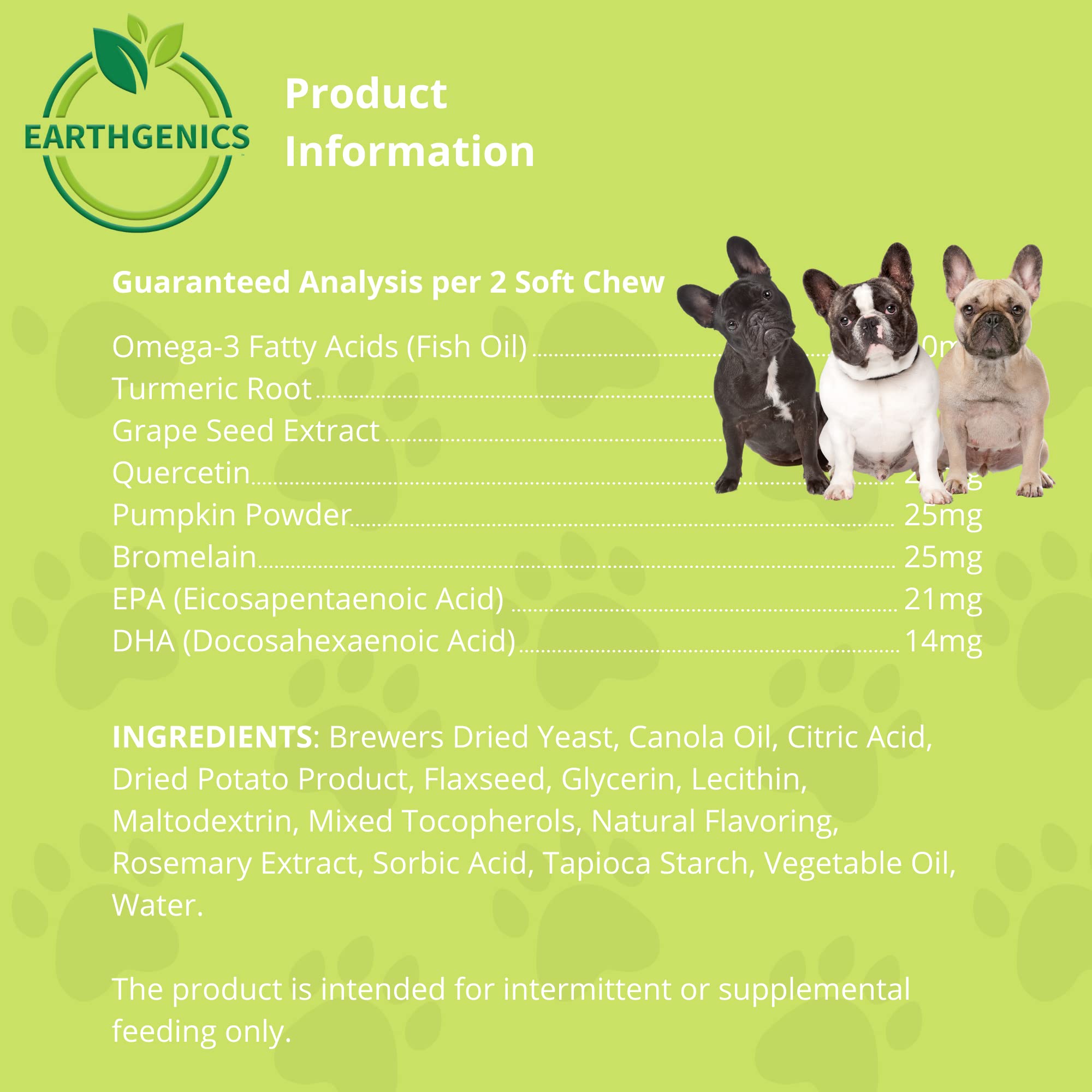 Premium Dog Joint Supplement with Glucosamine, Chondroitin, MSM, Omega 3 and 6 – Natural Dog Hip and Joint Supplement for Mobility – 90 Soft Chews