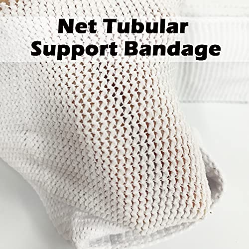 EDWERD Fix Elastic Net Tubular Support Bandage for Pet Dog Animal Horse Cow - Wound Dressing Retainer (#7)