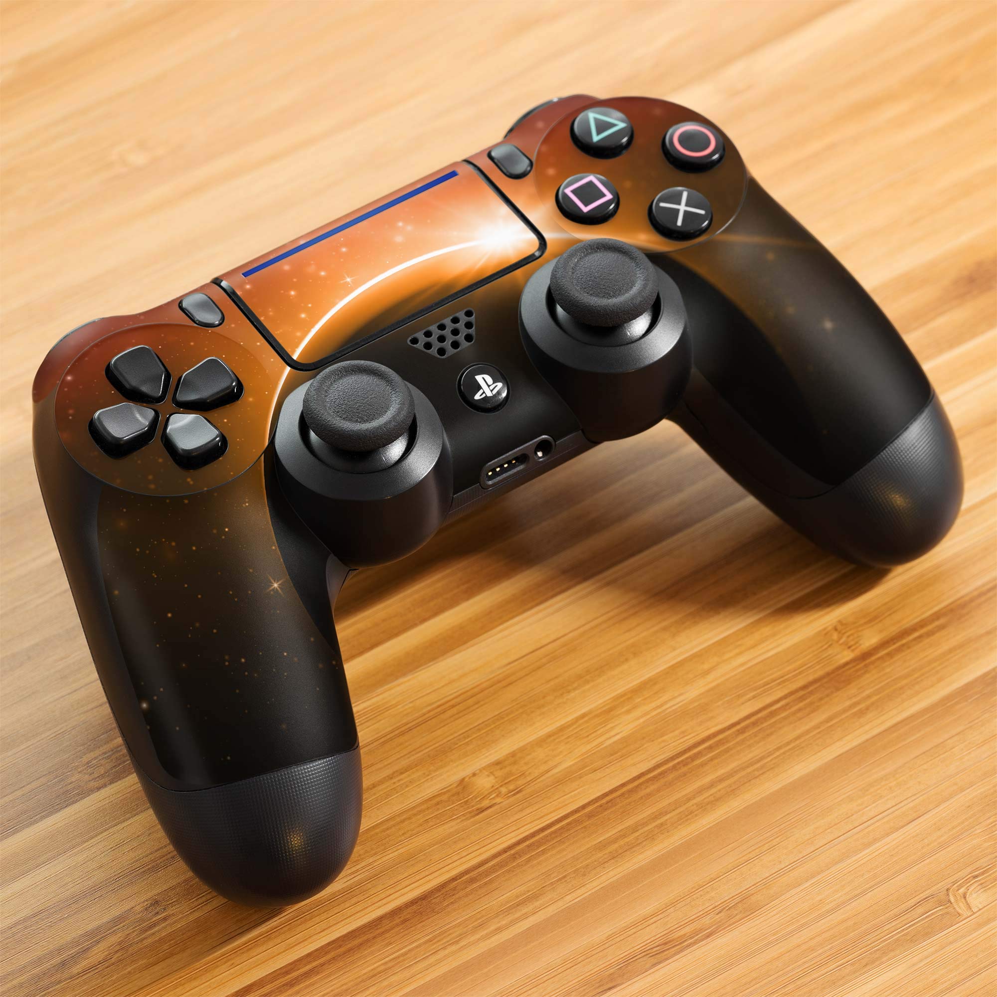 Controller Gear Authentic and Officially Licensed PS4 Controller Skin "Planet Eclipse" (PlayStation 4 Controller Sold Separately) - PlayStation 4