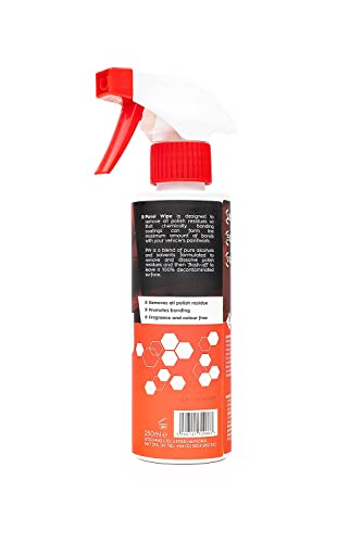 Gtechniq - PW Panel Wipe - Easily Remove All Polish Residue from Vehicle Paintwork; Prepare Panels for Application of Chemically Bonding Coatings; Leaves Decontaminated Surface (250 milliliters)