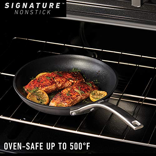 Calphalon Nonstick Frying Pan with Stay-Cool Handles, Dishwasher and Metal Utensil Safe, PFOA-Free, 10-Inch, Black