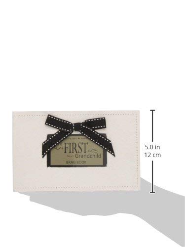 Grandparent Gift Co. First Grandchild Brag Book or Photo Album for New Grandparents