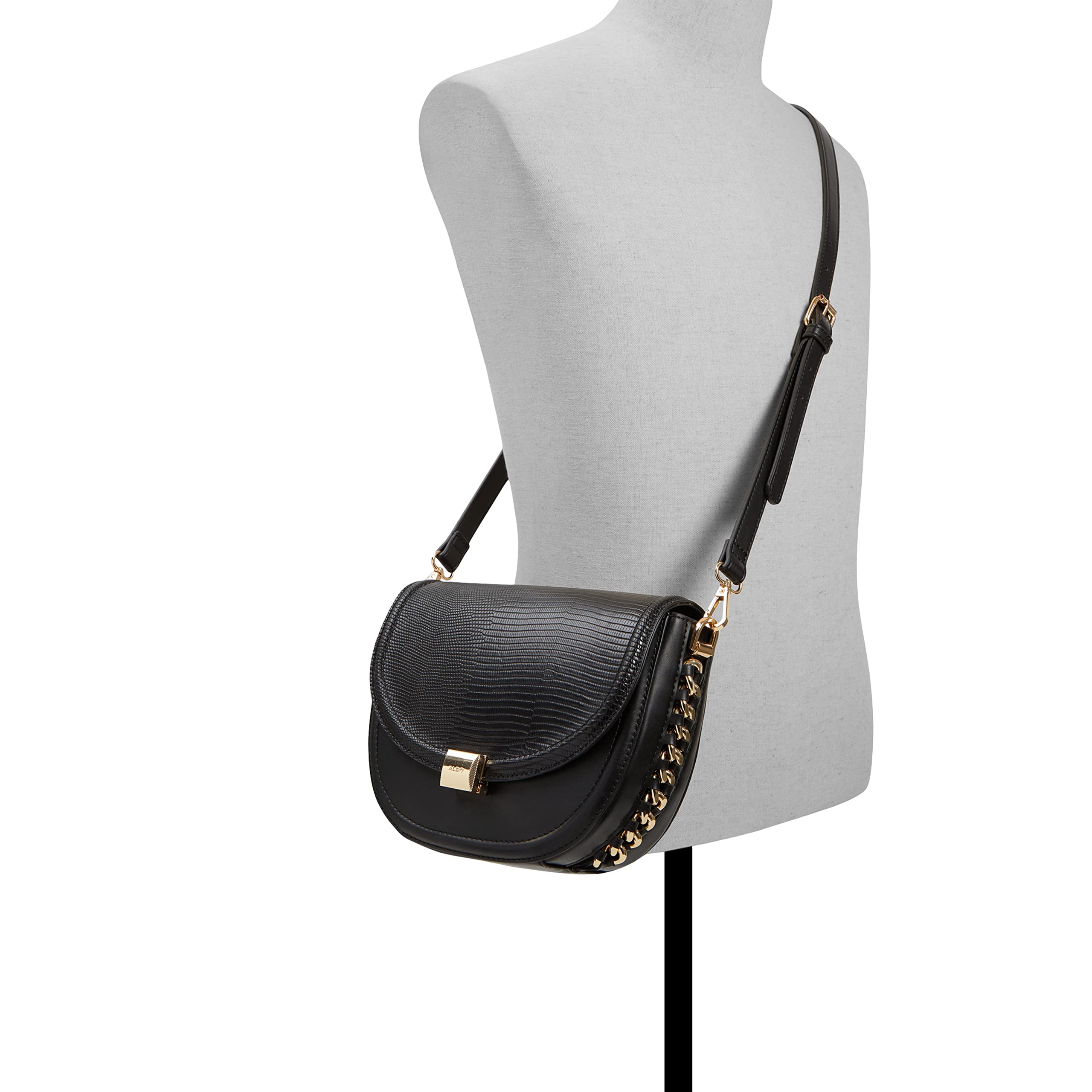 ALDO Women's Wiaveth Crossbody Bag, Black