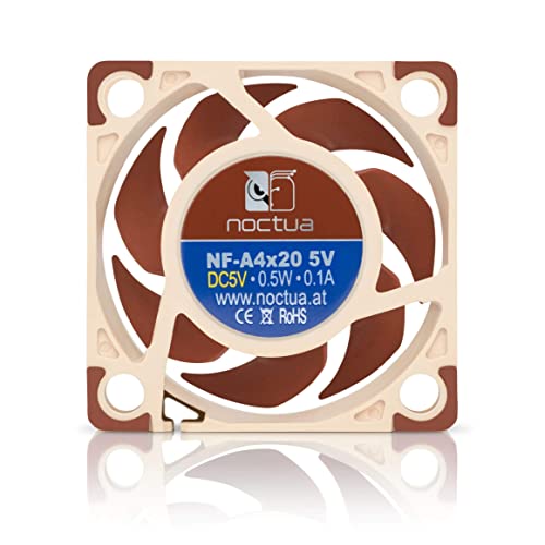 Noctua NF-A4x20 5V, Premium Quiet Fan, 3-Pin, 5V Version (40x20mm, Brown)