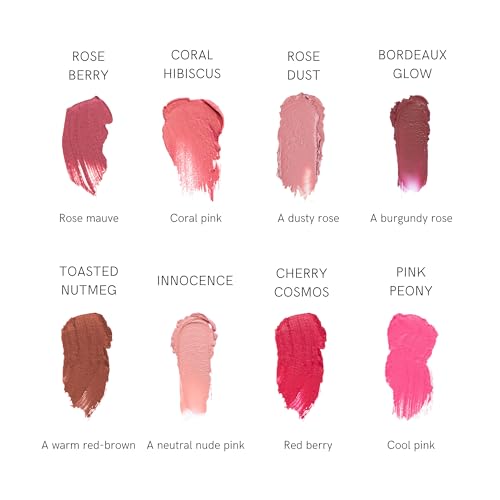 HAN Skincare Cosmetics Vegan, Cruelty-Free 3-in-1 Multistick for Cheeks, Lips, Eyes, Coral Hibiscus