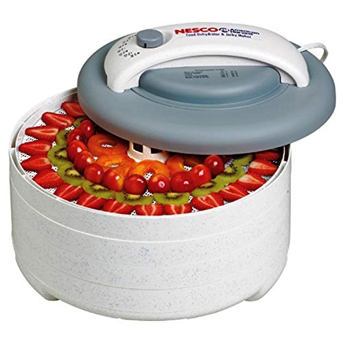 GUCUJI Pack of 5 Premium Non stick Round Silicone Dehydrator Sheets For Fruit Dryer Mesh