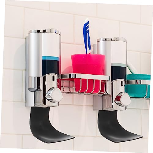 Alipis 3 pcs Water Tray foaming soap Electric soap Dispenser Catch Tray Dispenser Stand Drip Catcher Lip Gloss containers Wall-Mounted Soap Dispenser Tray drip Rack Water Drop Plastic