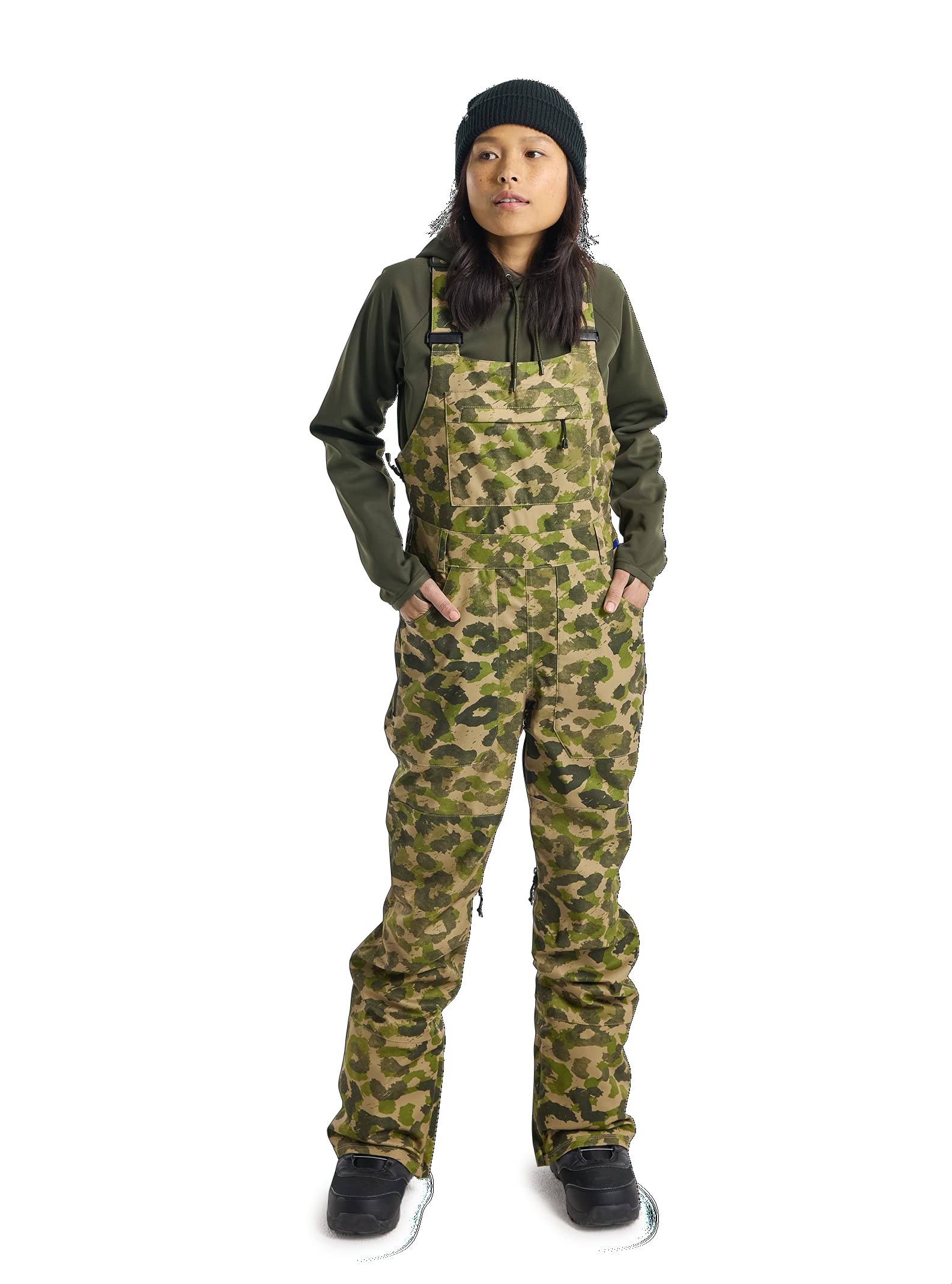 Burton Women's Avalon 2L Bib Pants, Felidae, Medium