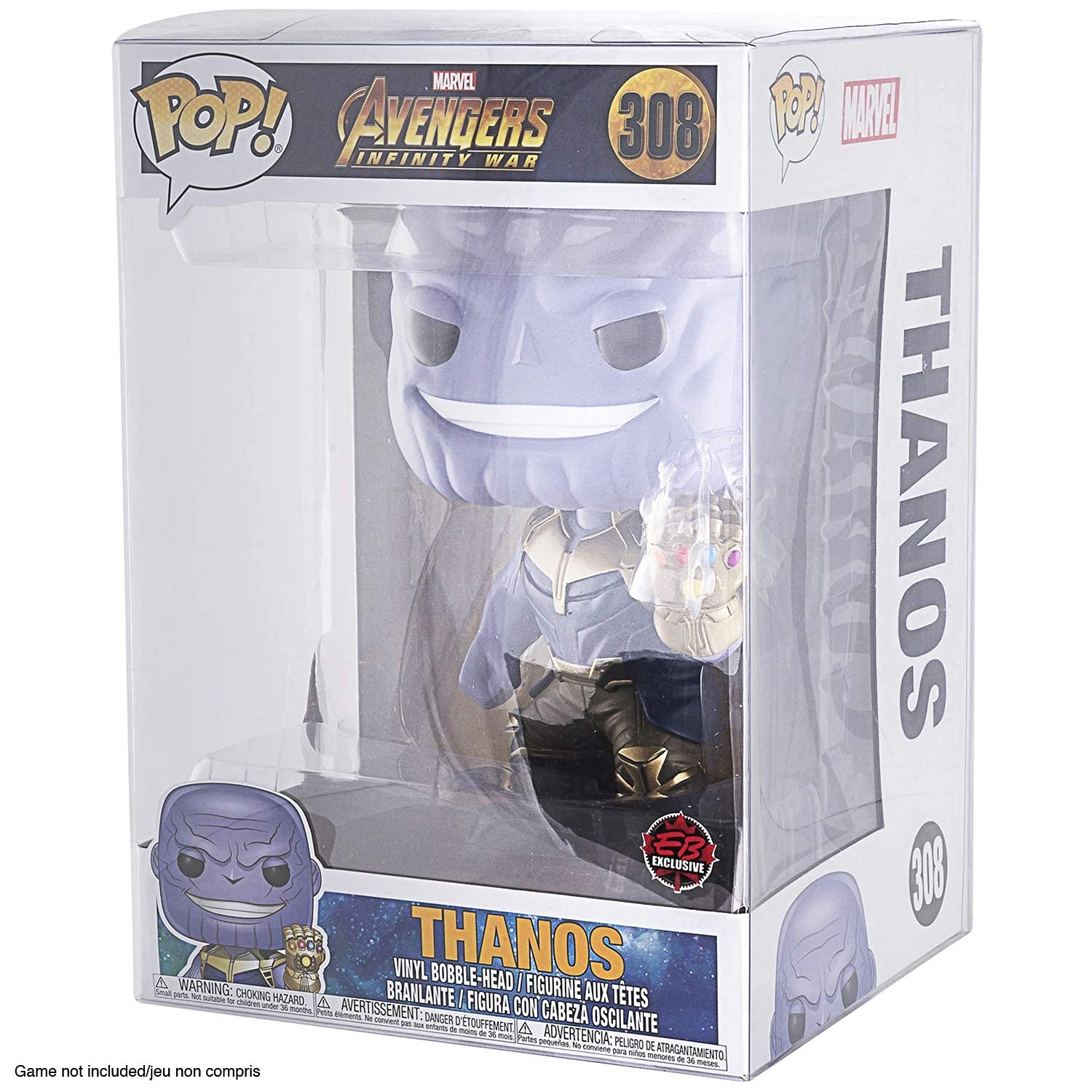 EVORETRO Pop Protector 10 inch for Funko Pop 10 inch Figures - 10 Pack - 0.35 mm Clear Thick PET Plastic Box Case Protector, Anti-Scratch, Stackable Display Case, Will Last for Years to Come