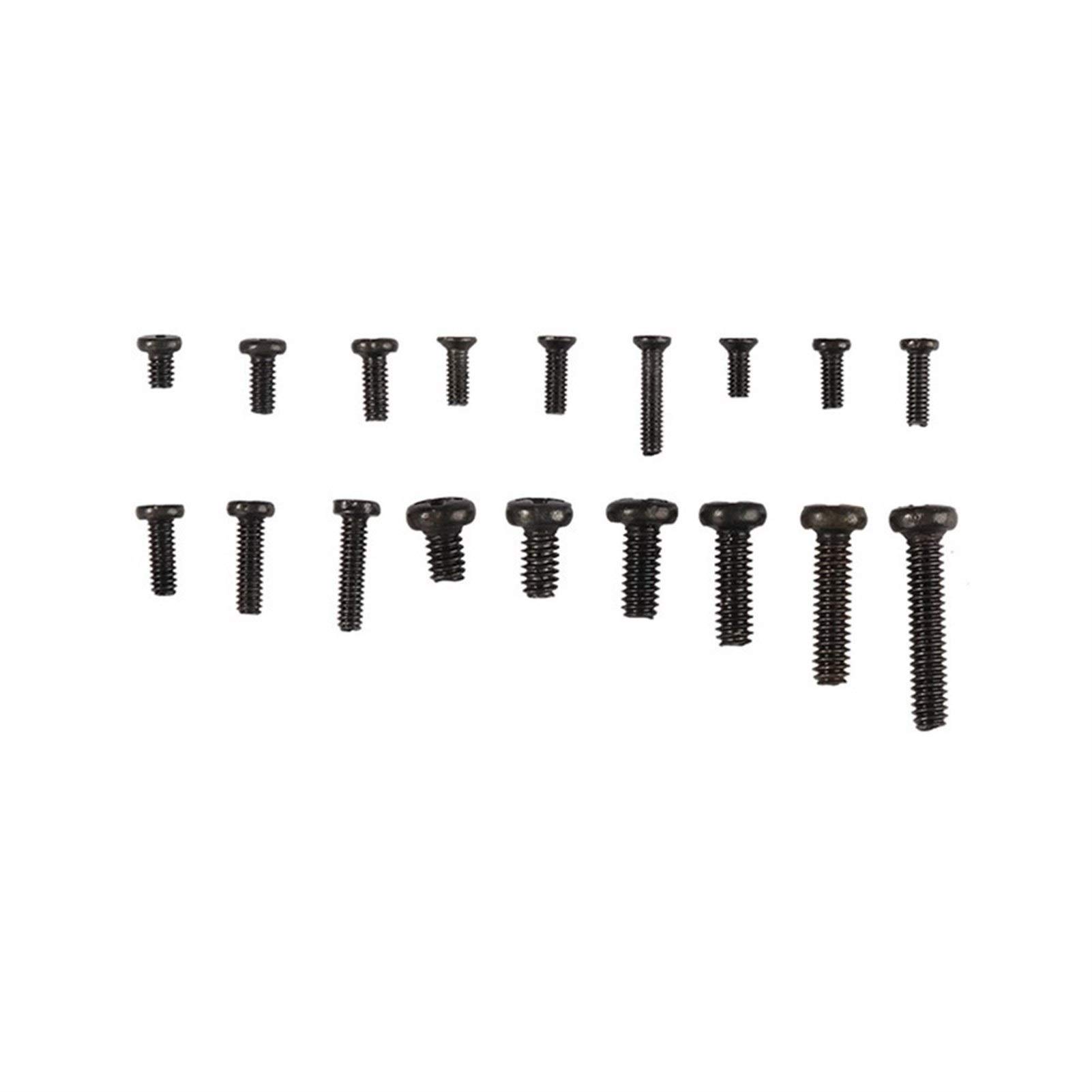 WUXUN 500Pcs 18 Types Mini Screw Kit Laptop Computer Assemble Repair Screw Fastener Set (Color : J)