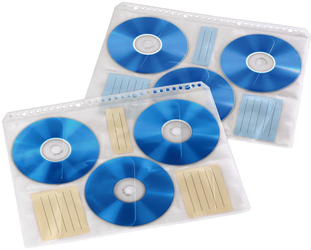 Hama | CD Index Sleeves | 60 CDs | Transparent
