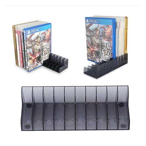 CD Storage Bracket, Waterproof Durable Dust-Proof Large Capacity More Precise ABS Game Card Box for/Slim/PRO for Pro Game Consoles