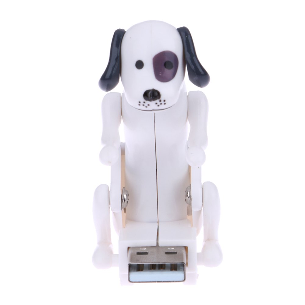 USB Humping Dog, Funny Cute USB Humping Spot Dog Christmas Toy Gift by TTnight(Black+White)