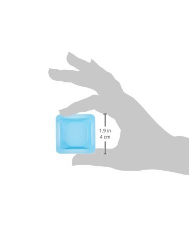 Heathrow Scientific HS120222 Weigh Boat, Anti-Static, Square, Small, Blue (Pack of 500)