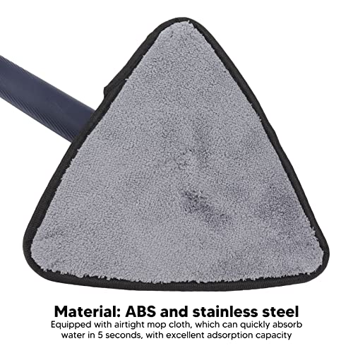 Extendable Triangle Mop, 360 Rotatable Adjustable Cleaning Mop Wall Mop Wall Cleaner Wall Scrubber for Home Bathtub Floor Wall