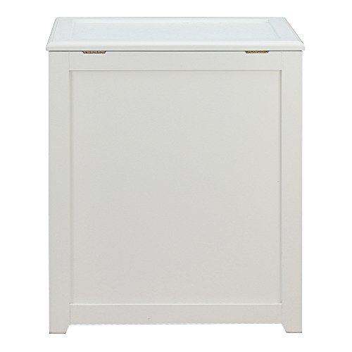 Oceanstar RH5513WHITE Storage Laundry Hamper, White