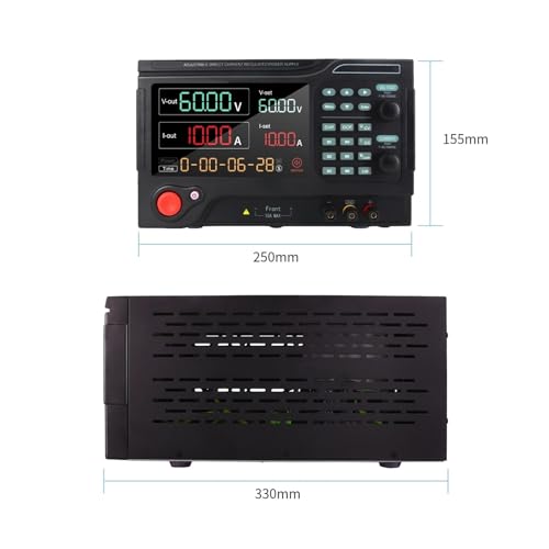 Arionyx Laboratory 4 Digit Bench Power 800V 2A 1600W Programmable DC Power Supply(110V,USB_800V 2A 100MV 10MA)