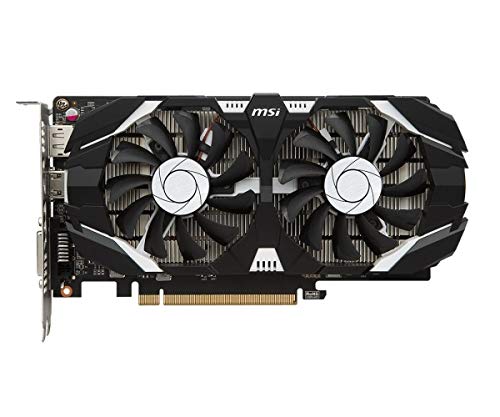MSI 4GB NVIDIA GeForce GTX 1050 TI OC GDDR5 DVI/HDMI/DisplayPort PCI-Express Video Card