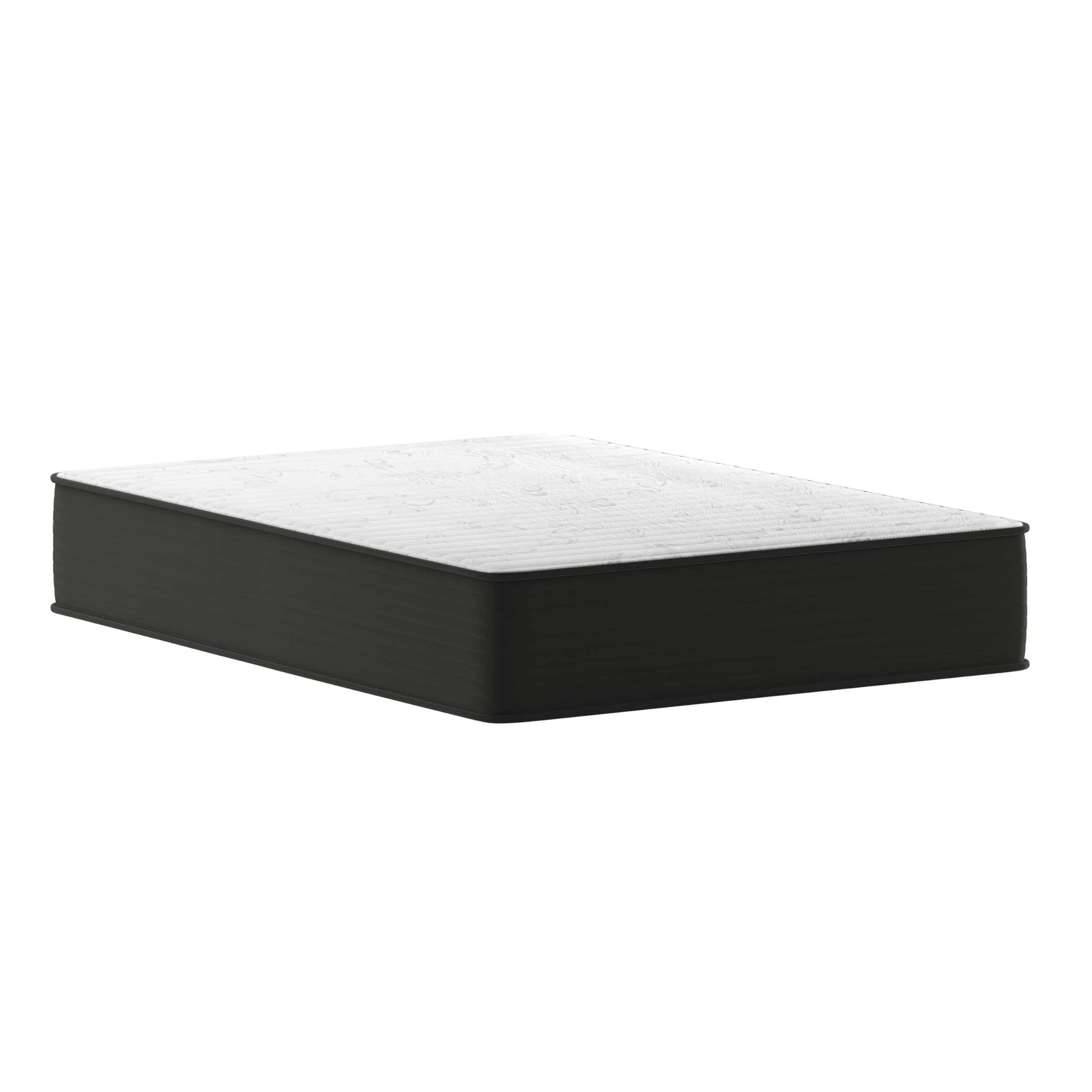 BizChair Dream 12" Hybrid Spring and Foam Mattress in a Box, High Density Foam and Spring Hybrid Mattress for Pressure Relief, Full
