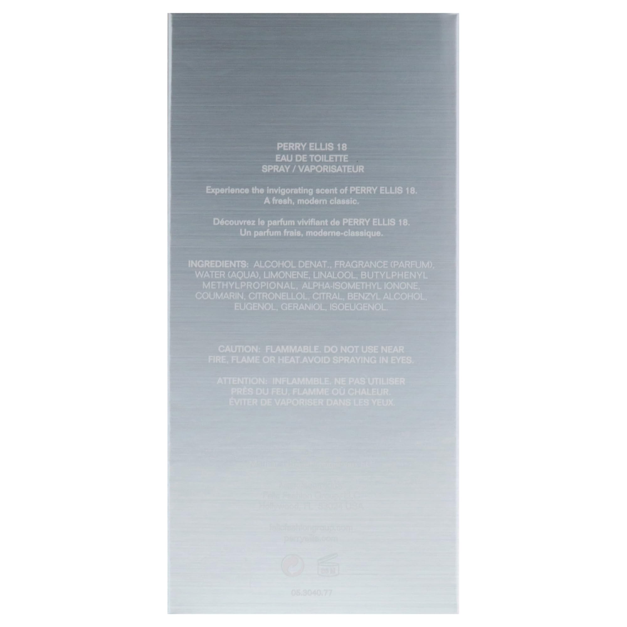 Perry Ellis 18 for Men - 6.8 oz EDT Spray