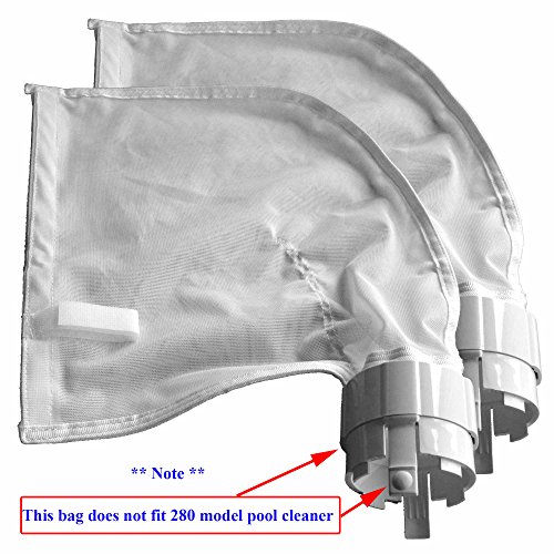 ATIE Pool Cleaner All Purpose Bag 9-100-1021 Replacement Fits for Zodiac Polaris 360 380 Pool Cleaner All Purpose Bag 9-100-1021, 9-100-1014 (2 Pack)