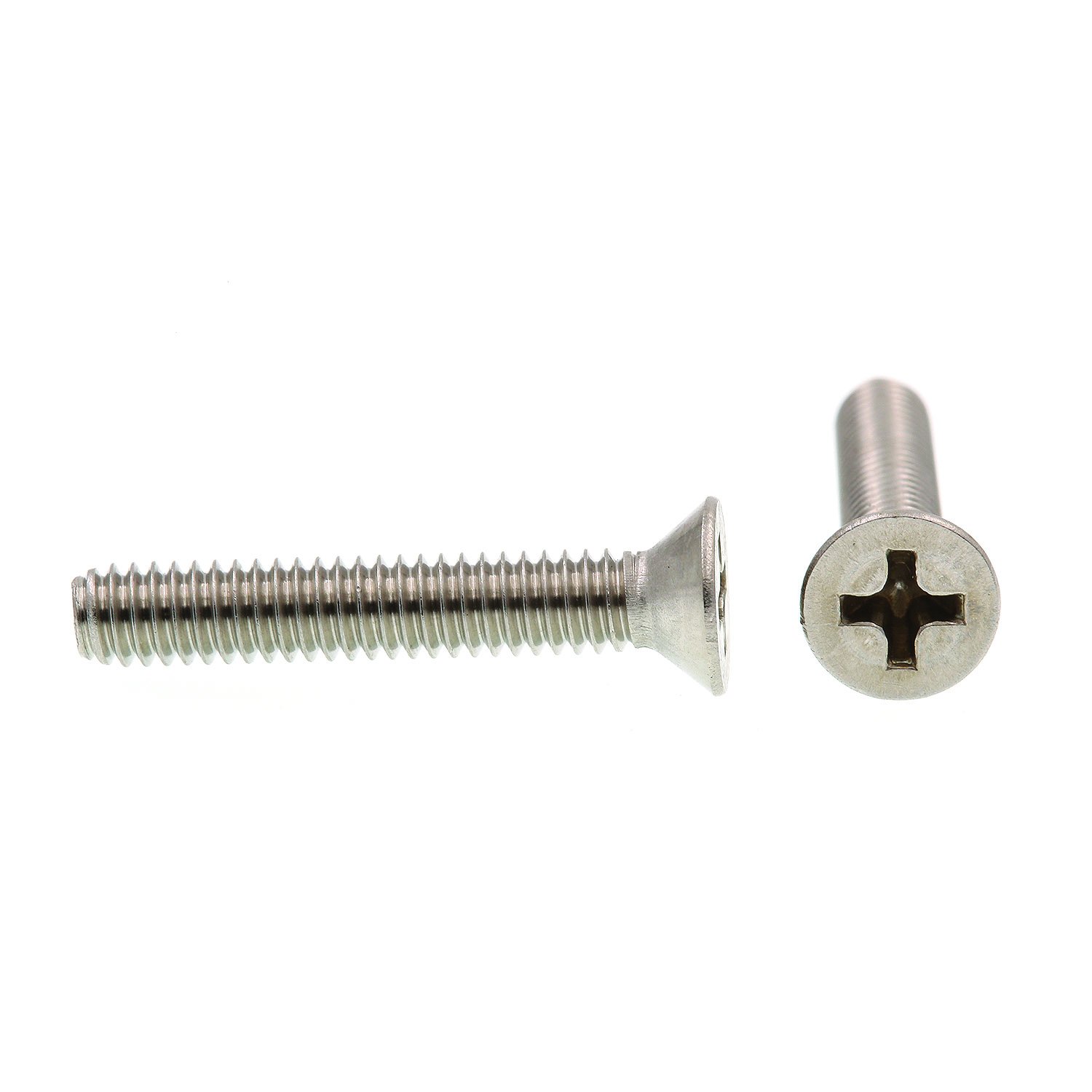 Prime-Line 9000852 Machine Screws, Flat Head, Phillips Drive, #8-32 X 1 In., Grade 18-8 (25 Pack)